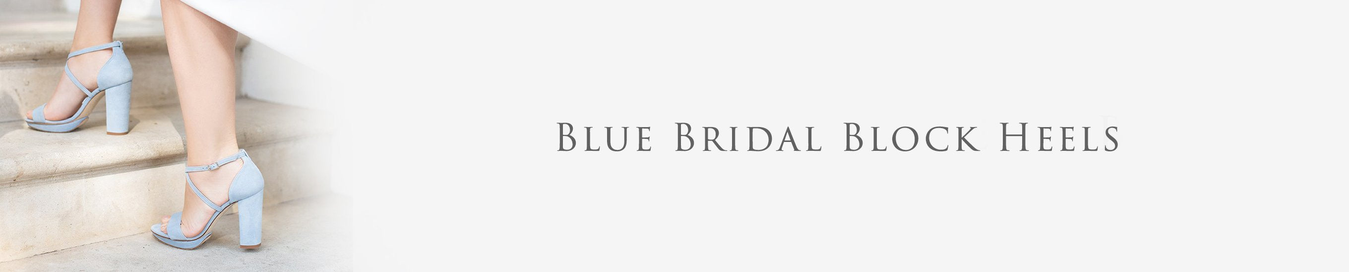 Blue Wedding Block Heels - Designer Blue Block Heel Wedding Shoes – The ...