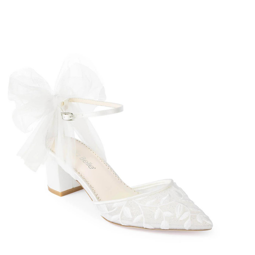 Bow Wedding Shoes | Stylish Wedding Shoes with Bow | The White Collection