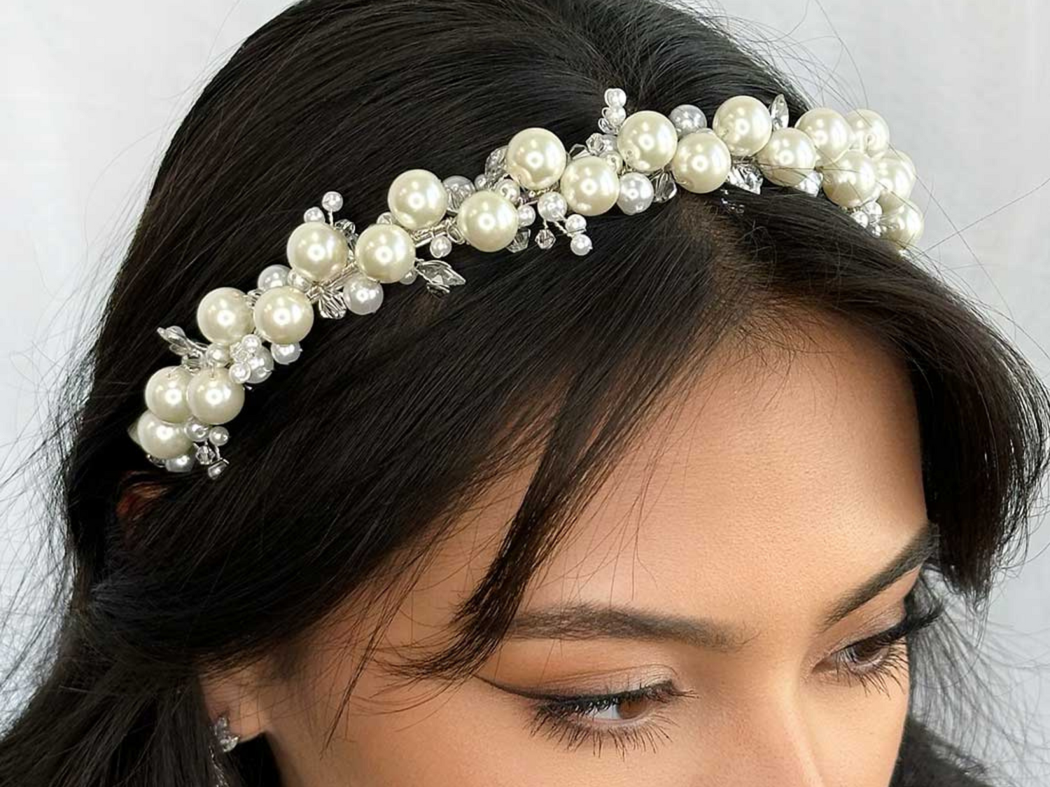 Pearl Bridal Headbands - Buy Elegant Pearl Headbands for Brides Online ...