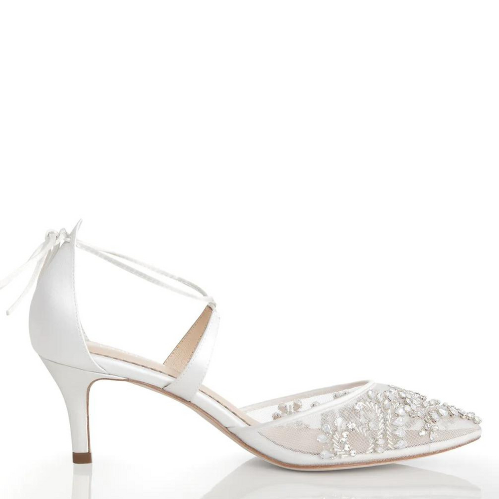 Buy Mid Heel Wedding & Bridal Shoes | The White Collection AU | The ...